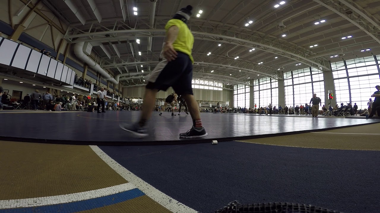 Levko Higgins wrestling match Navy Tournament 11.18.17 - YouTube