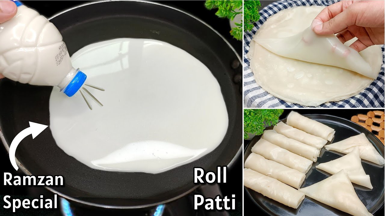 2 Minutes Samosa & Roll Patti Recipe | Ramzan Special Recipes | New ...