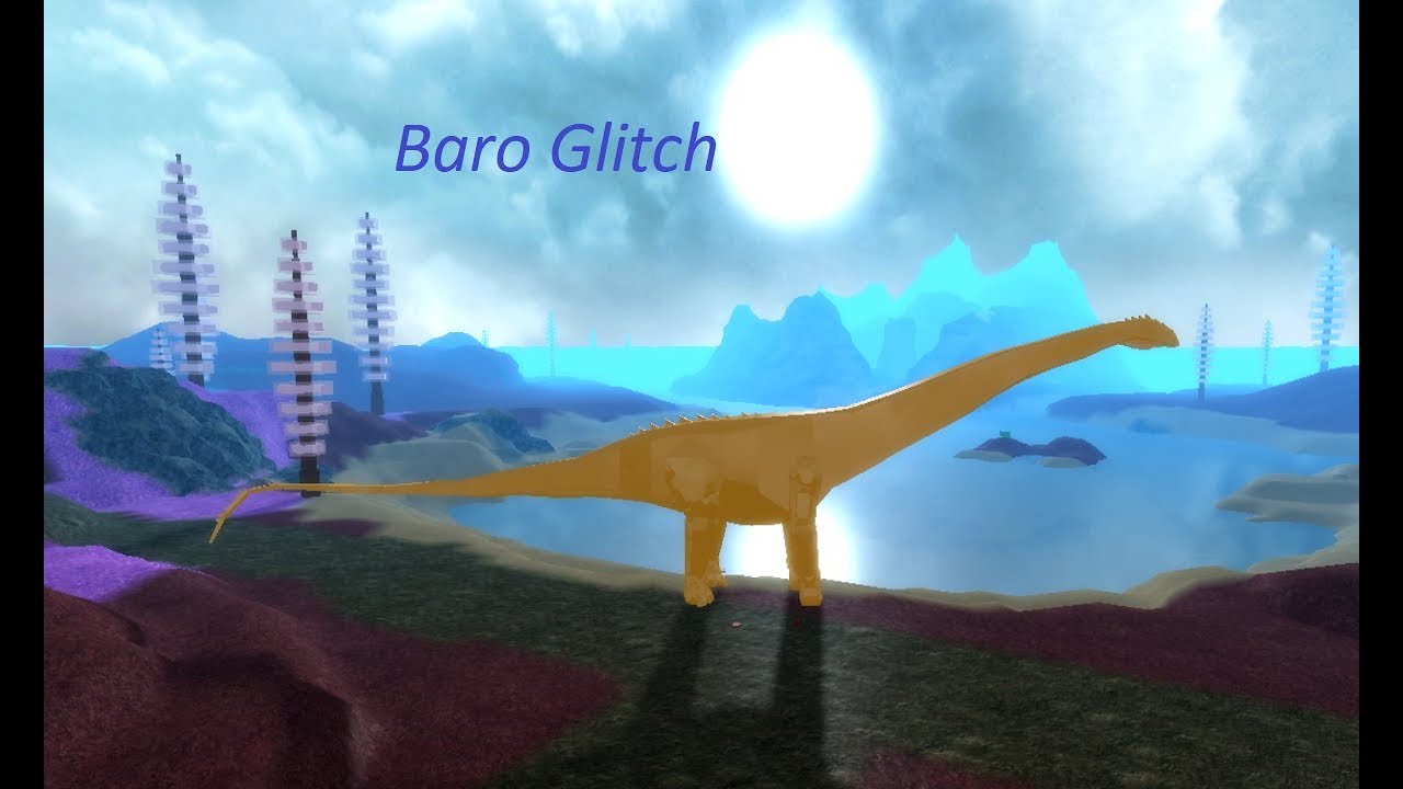 Roblox Dinosaur Simulator - Baro WTF Glitch - YouTube