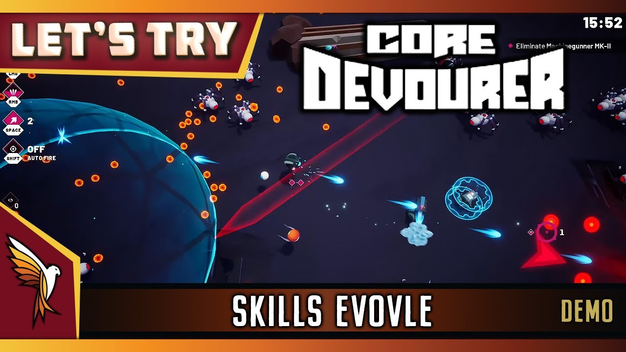 Core Devourer | Lets Try - GamePlay | DEMO – Robot Bullet Heaven / Arena Survival - YouTube