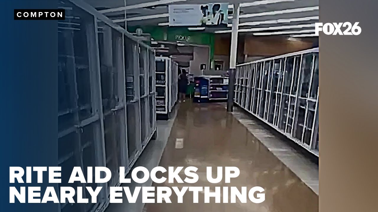 "That's crazy!": Viral TikTok shows Rite Aid locking up nearly ...