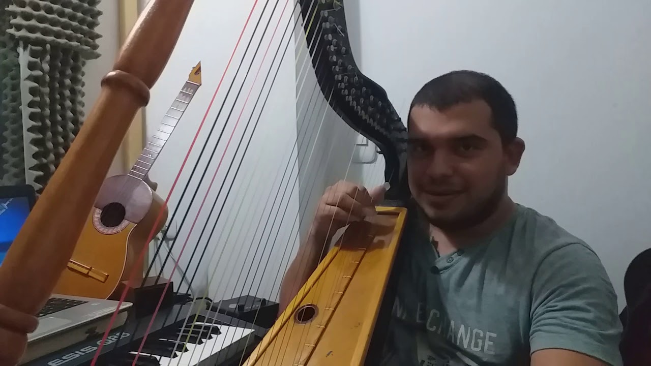 Como aprender a tocar Arpa llanera #3 - YouTube