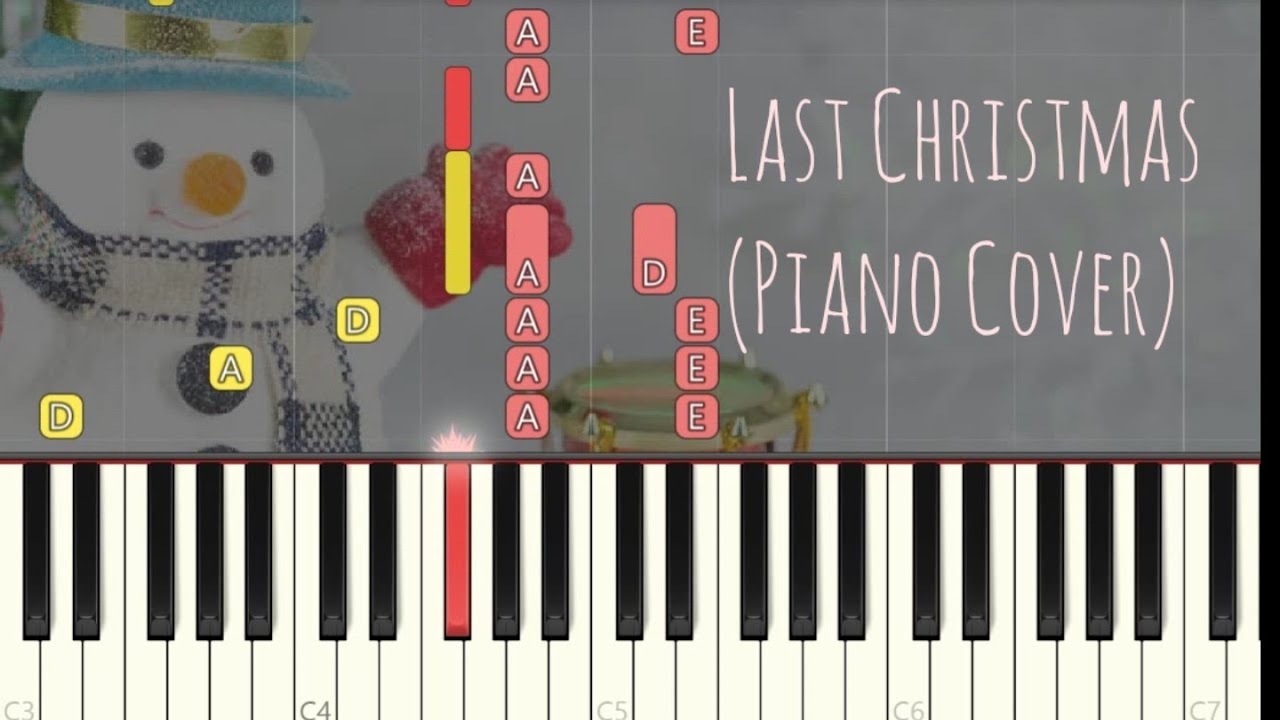 Last Christmas - Wham! | Piano Pop Song Tutorial - YouTube