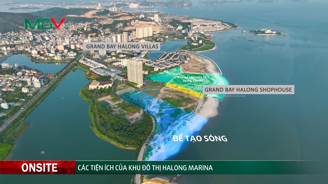 Các tiện ích của Khu đô thị Halong Marina - YouTube