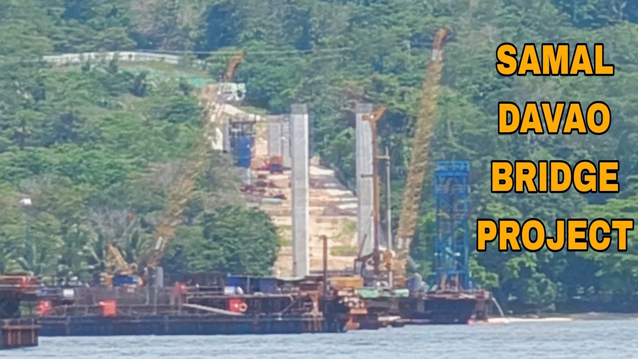 Vlog 72 : UPDATE SAMAL ISLAND - DAVAO CITY CONNECTOR BRIDGE MEGA ...