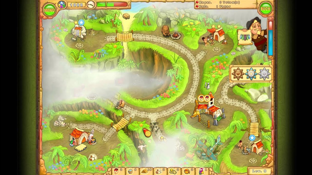 Island tribe 2 Level 8 - YouTube