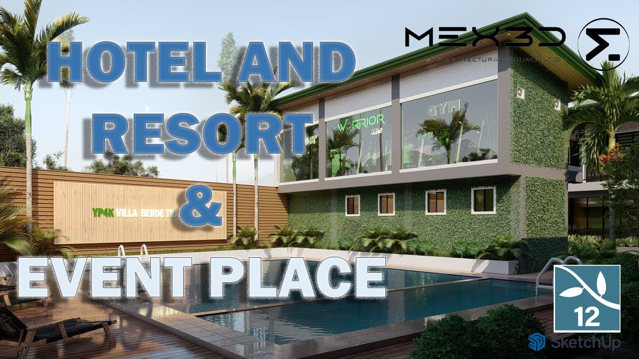 Hotel Resort and Event Place Proposed Design - YouTube