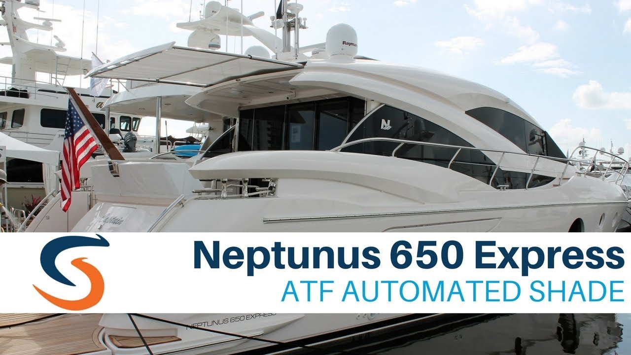 Neptunus 650 Express SureShade Automated Shade Demo - YouTube