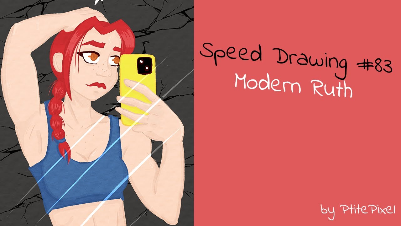 Speed Drawing #83 - Modern Ruth - YouTube