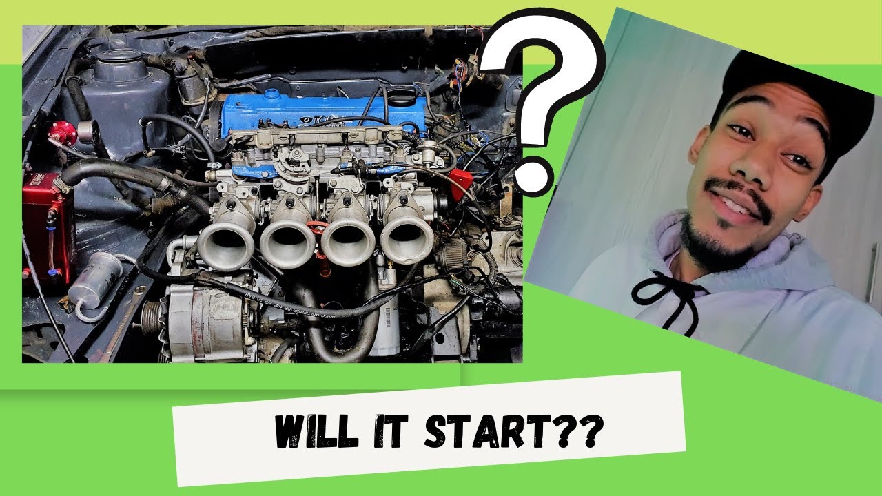 VW Golf 2L 8v FINALLY RUNS!! - YouTube