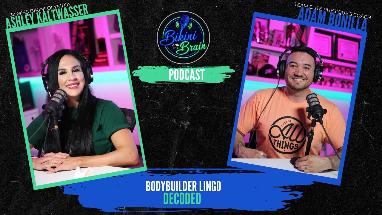 Bikini and the Brain | Bodybuilders Lingo DECODED - YouTube