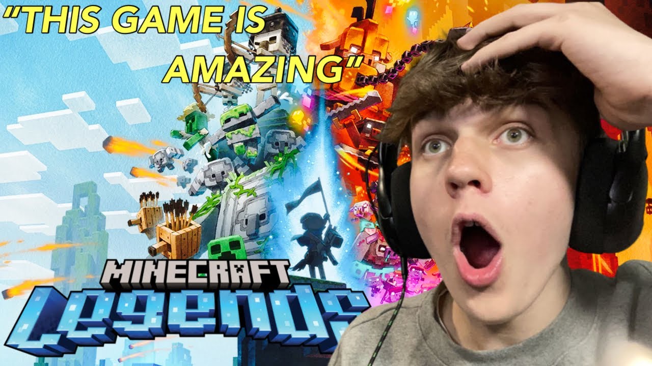MINECRAFT LEGENDS IS AMAZING!!!!! EP.1 - YouTube