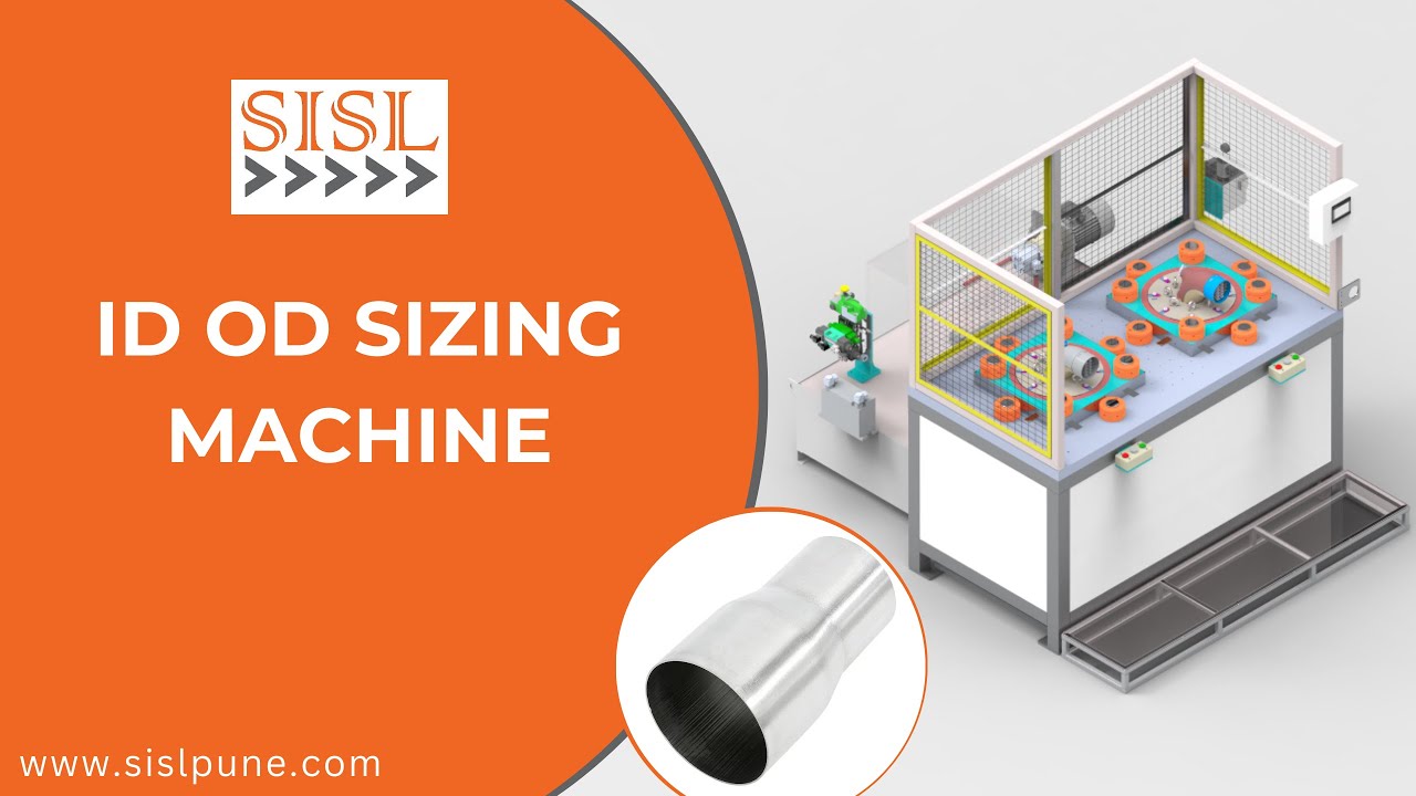 High Precision ID OD Sizing Machine Developed By SISL | Pipe ID OD ...