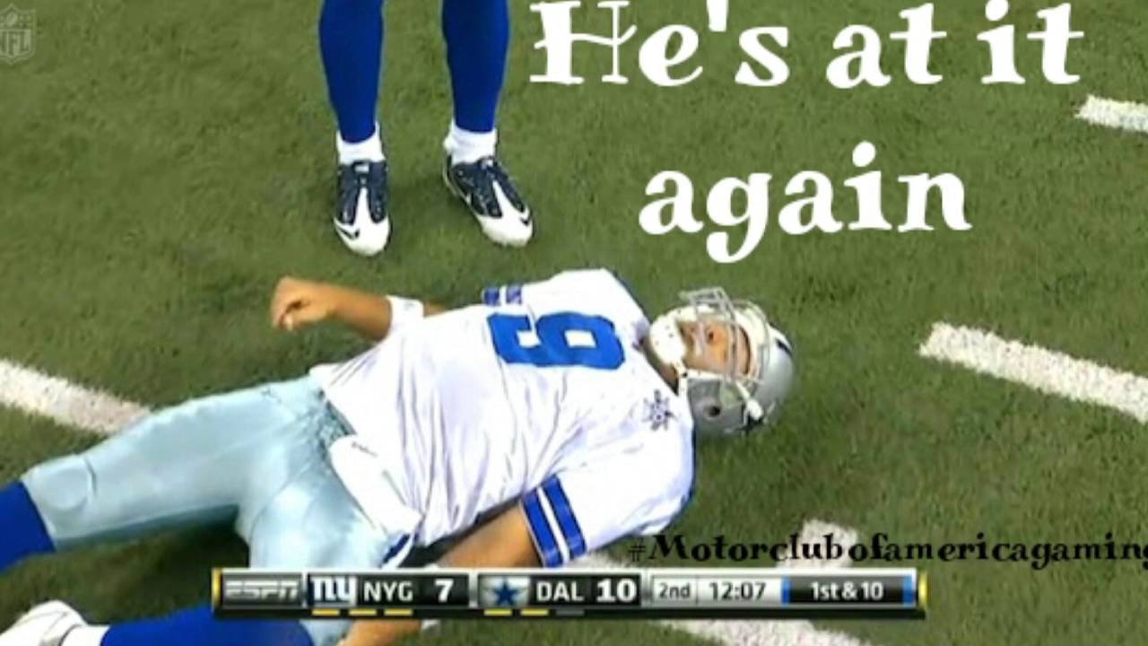 Tony Romo hurt 2016 - YouTube