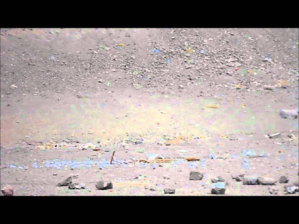 Blowing Up a Rabbit with a Star Exploding Targer 1lb - YouTube