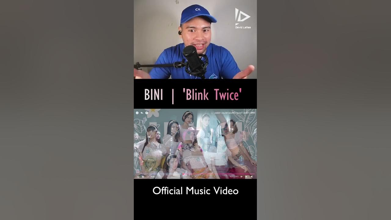 BINI "Blink Twice" Official Music Video | SINGER HONEST REACTION VIDEO - YouTube