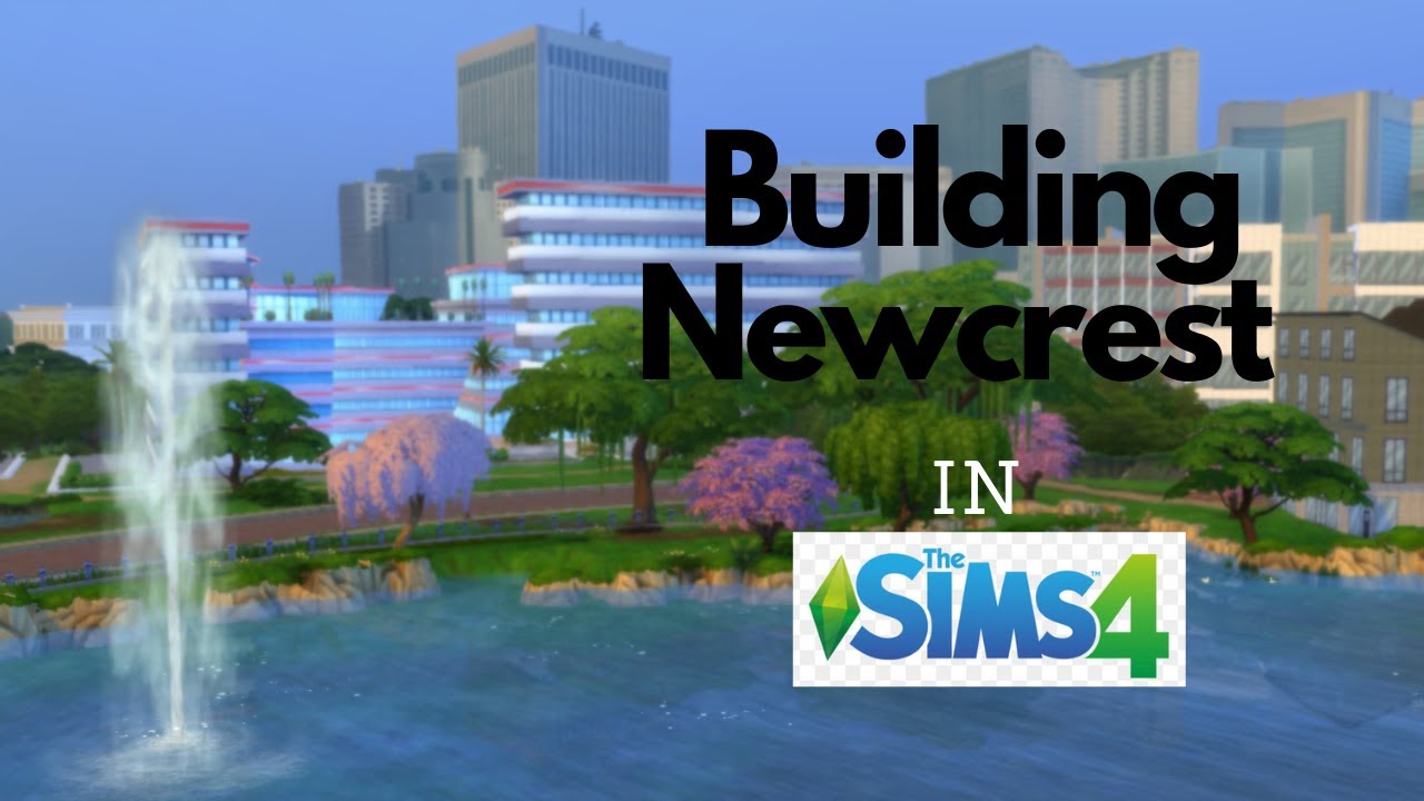 Building Newcrest in The Sims 4 - no.12 Rippling Flats II - YouTube