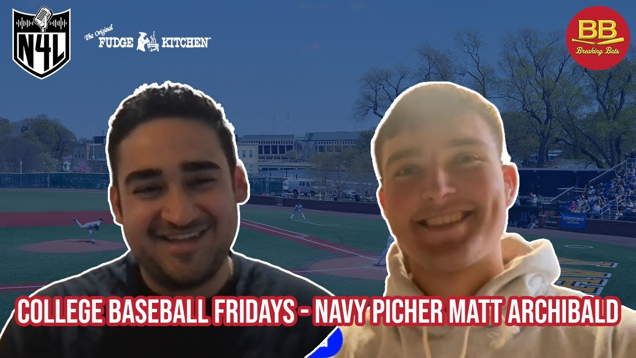 College Baseball Fridays - Navy Pitcher Matt Archibald - YouTube