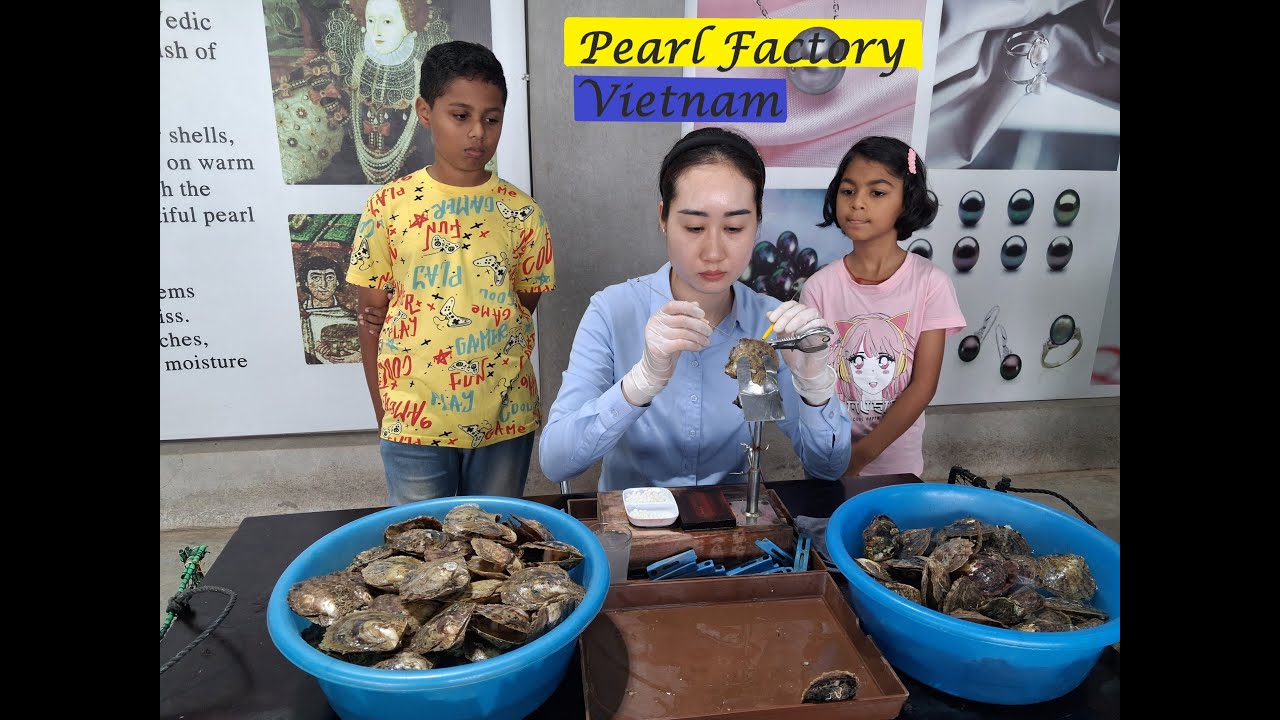 Pearl Factory at Vietnam - YouTube