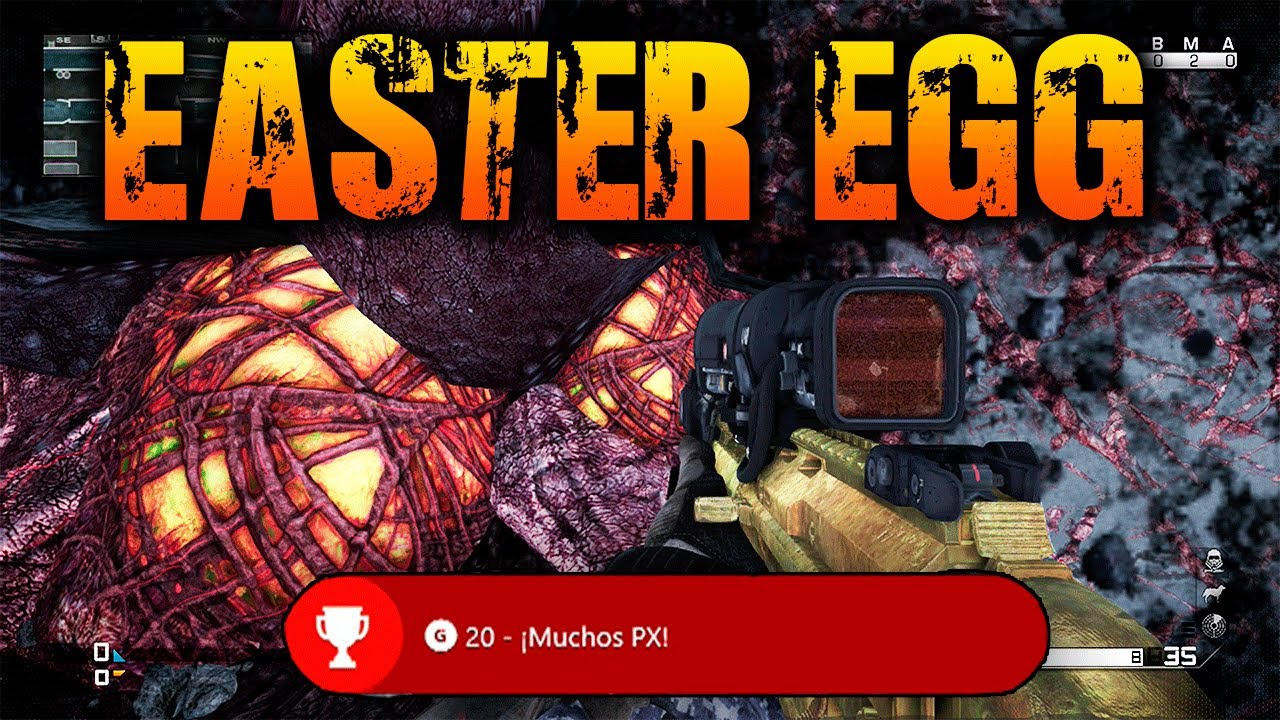 Easter Egg/Logro Secreto! Call Of Duty Ghosts DLC Onslaught "Muchos Px ...