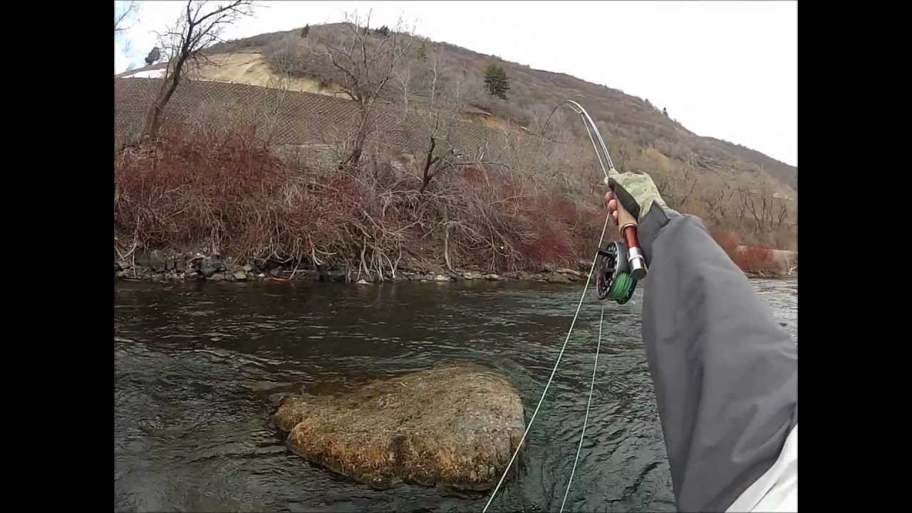A Windy St. Patty's Day on the Provo River - YouTube