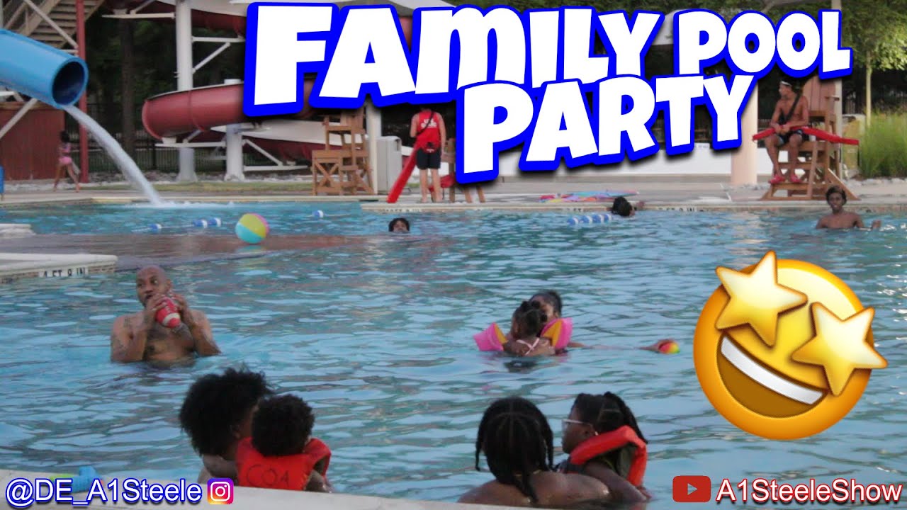 Family Pool Party - YouTube