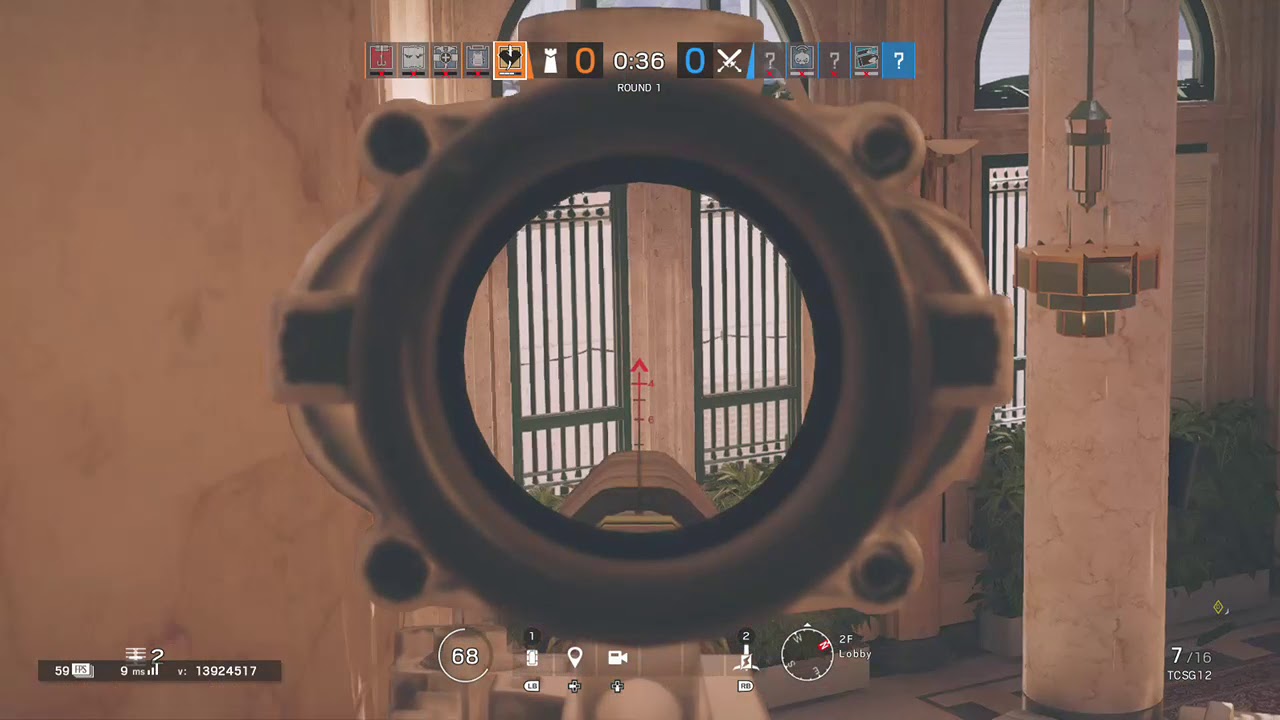 R6 round winning snipe - YouTube