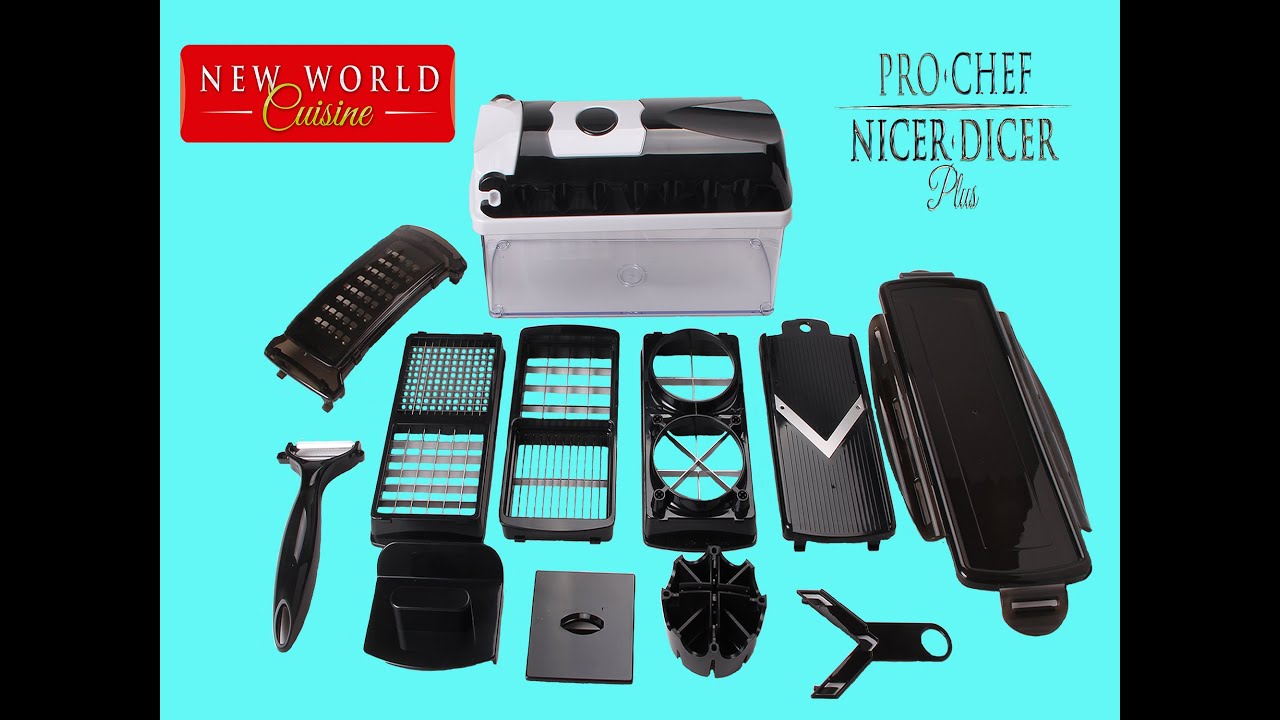 Pro Chef Nicer Dicer Plus -- Launch Preview 1 - YouTube