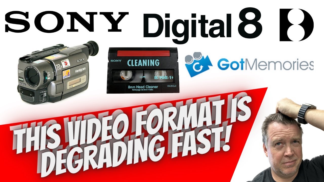 Why Do Sony Digital 8 Camcorder Video Tapes Have So Many Problems? 🥴 ...