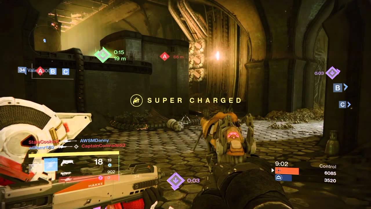 Destiny The Taken King: Eidolon Ally/Dreg's Promise PVP Control Match ...