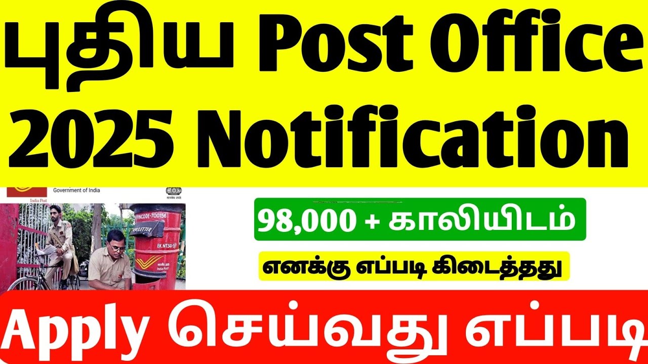 Post Office recruitment 2025 | Post Office New Vacancy 2025 | gds ...