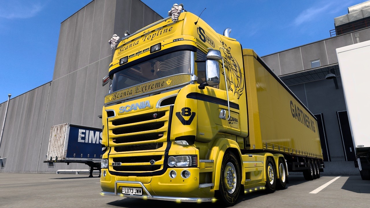 Scania R520 V8 Engine Sound POV Truck Driving Manual Gear Euro Truck ...