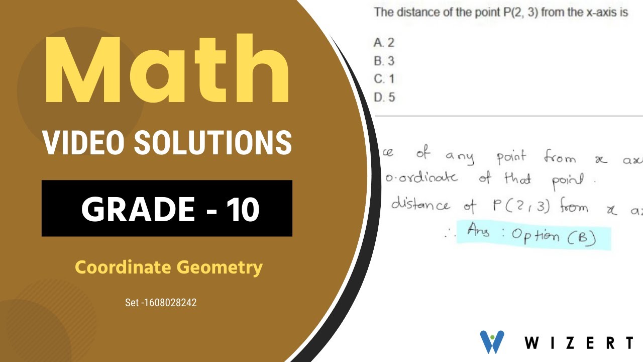 Maths Coordinate Geometry worksheets for Grade 10 - Set 1608028242 ...