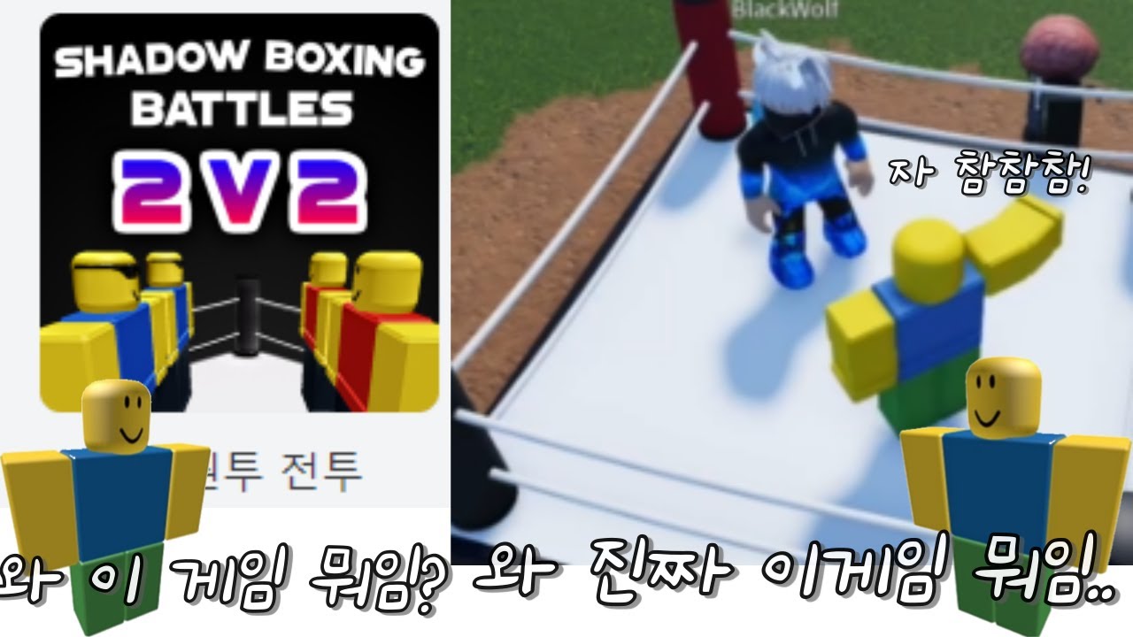 아니 이게임 뭐냐진짜.. (Shadow BoxinG Battles 2v2) - YouTube