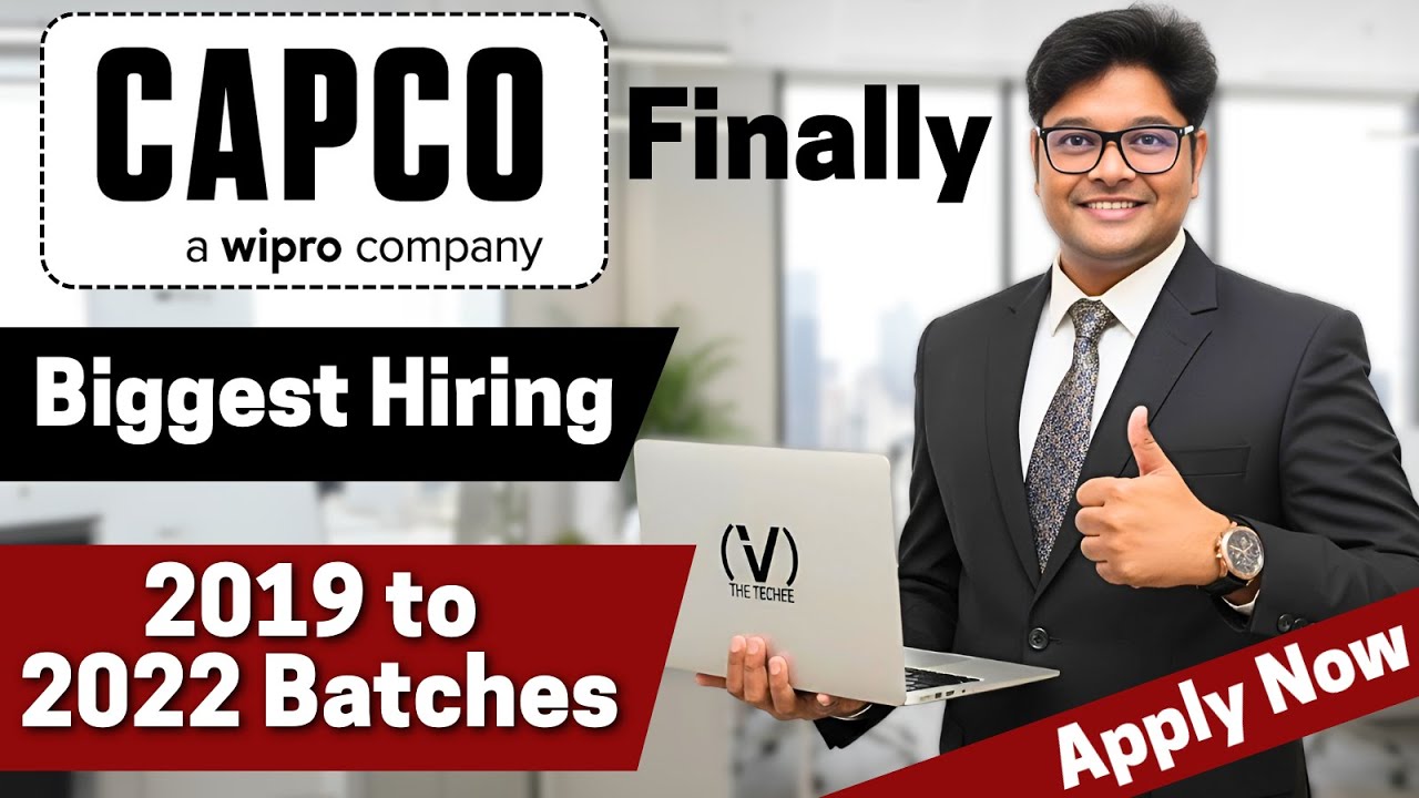 Finally Biggest Hiring Announced | 2019,2020,2021 & 2022 batches ...