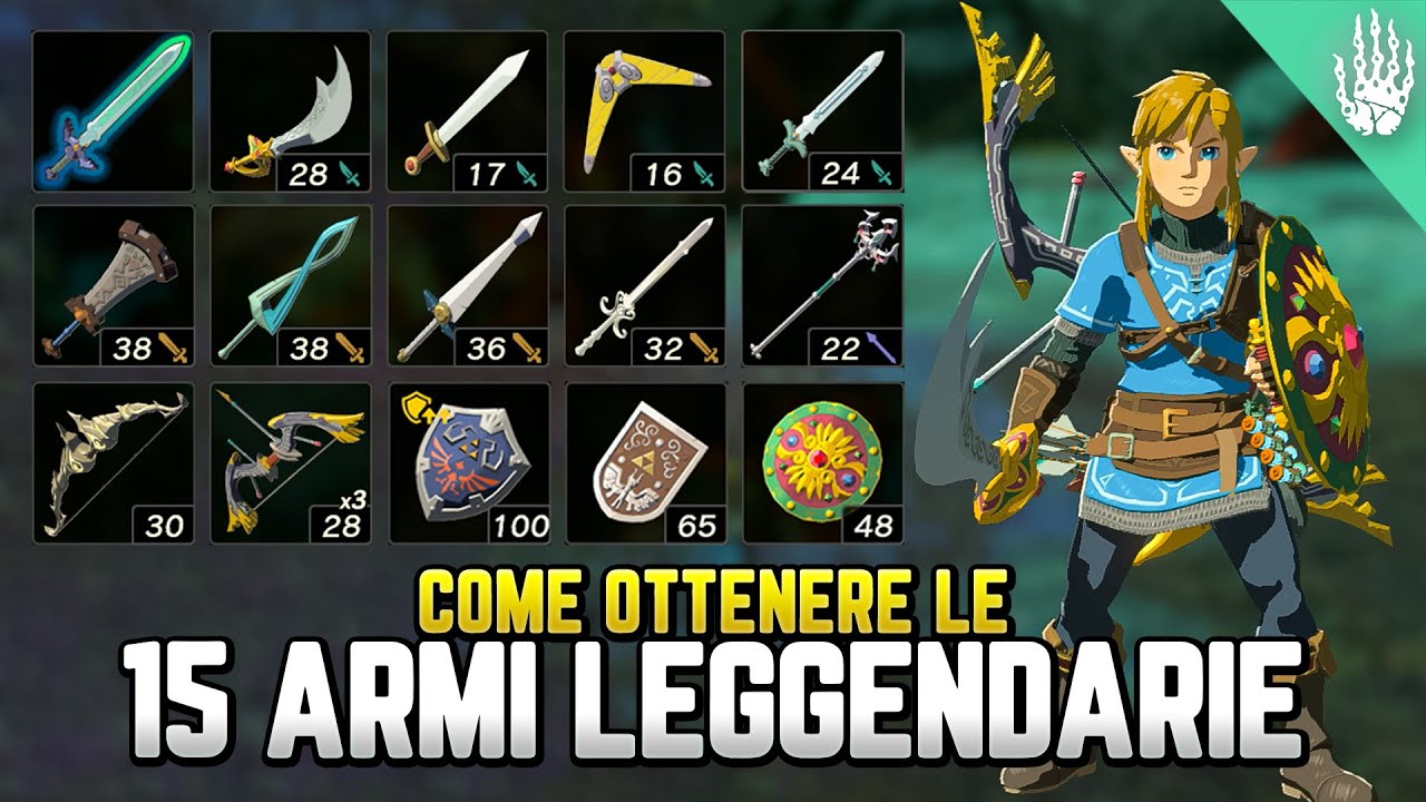 COME OTTENERE LE 15 ARMI LEGGENDARIE (uniche e dei campioni) - Guida ...