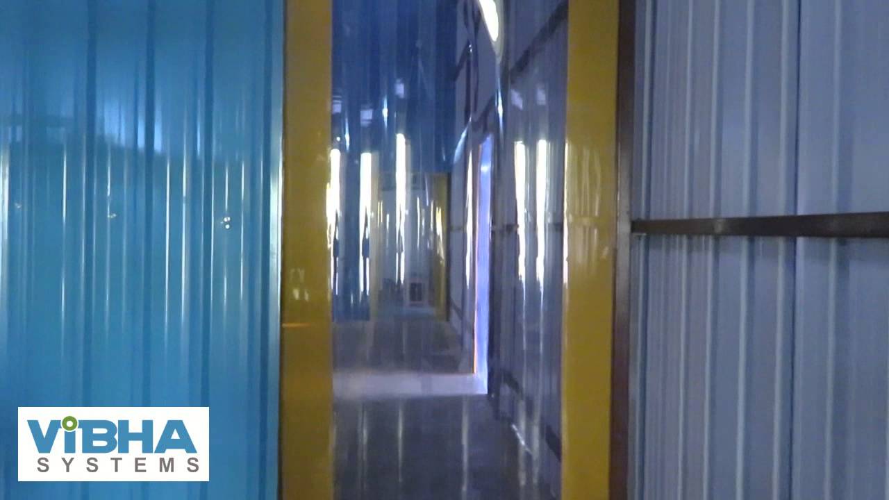 PVC Strip Curtains Installation Chennai, India - YouTube