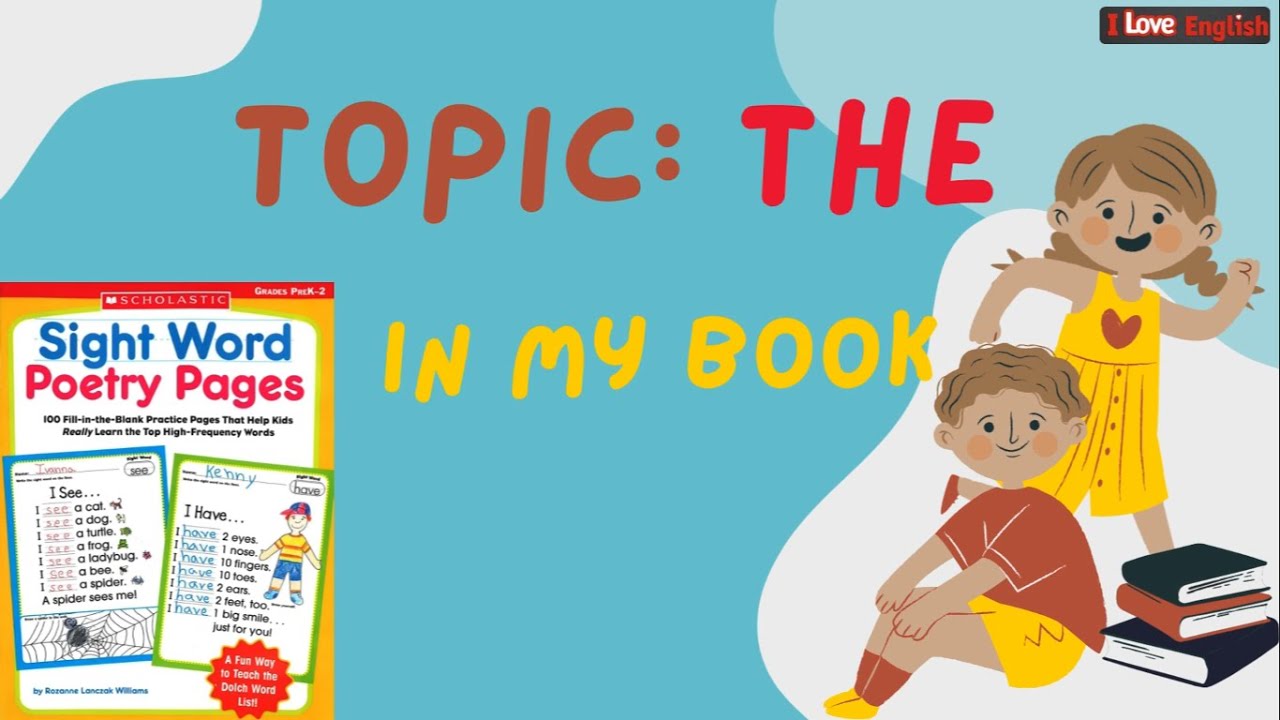 Sight Word Poetry Topic 2 The - YouTube