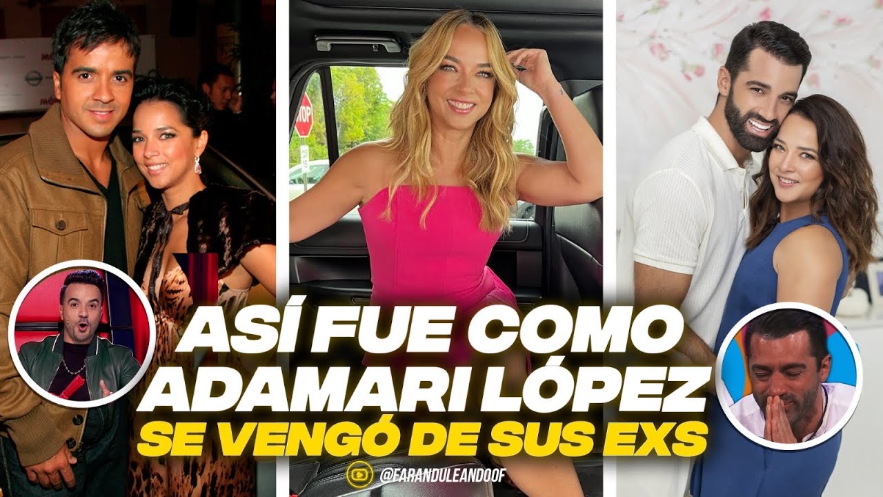 ASI FUE COMO ADAMARIS LOPEZ SE VENGO DE SUS EX. - YouTube