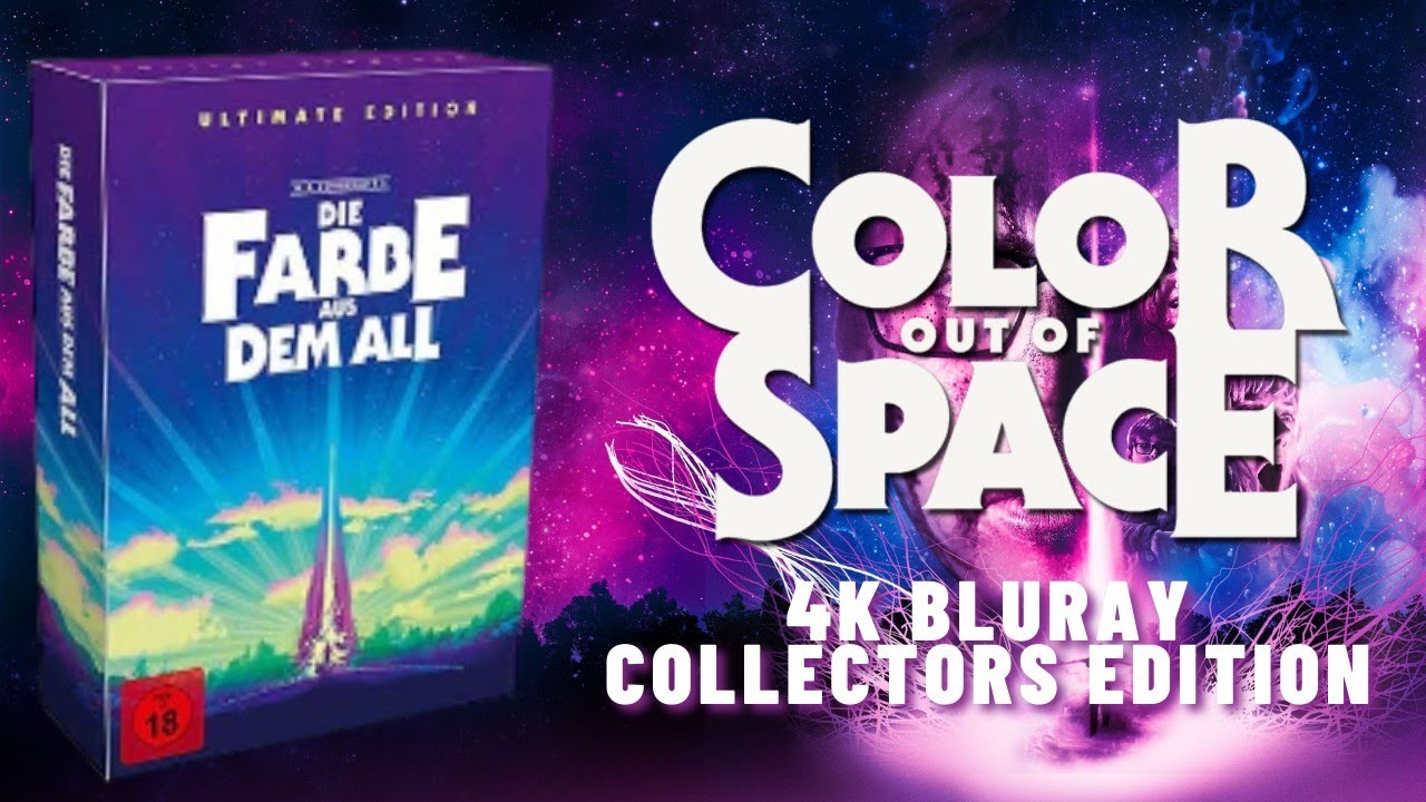 The Colour Out Of Space 4k Blu Ray Collectors Edition. - YouTube