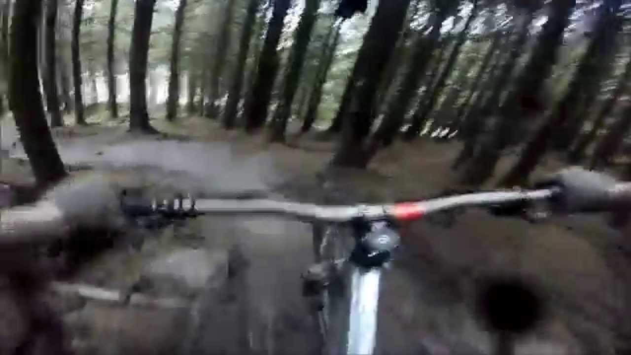 Bike park wales - A470 via vicious valley red trail -BPW - YouTube