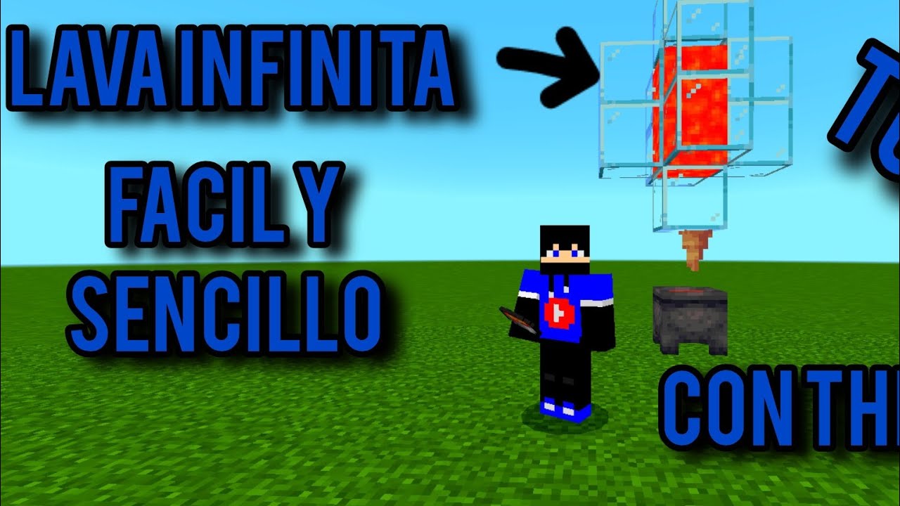 lava infinita 100% garantizado truco para tu mundo survival en ...