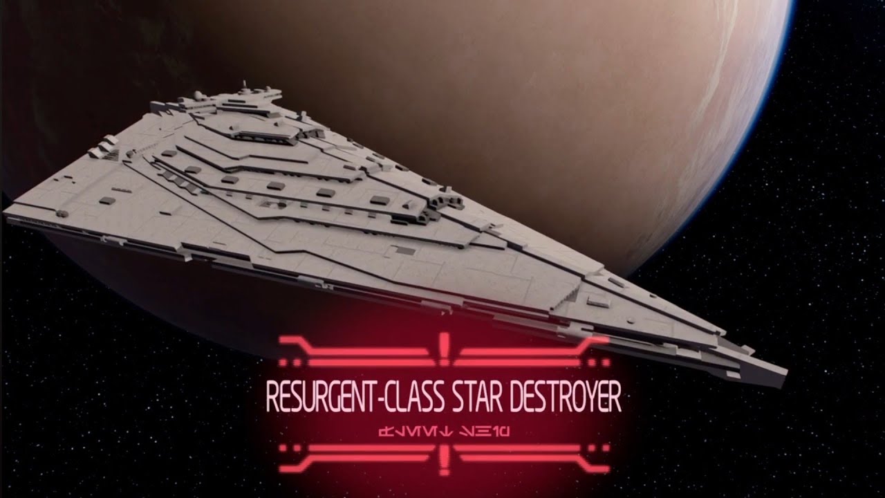 LEGO Star Wars The Skywalker Saga | RESURGENT-CLASS STAR DESTROYER BOSS ...