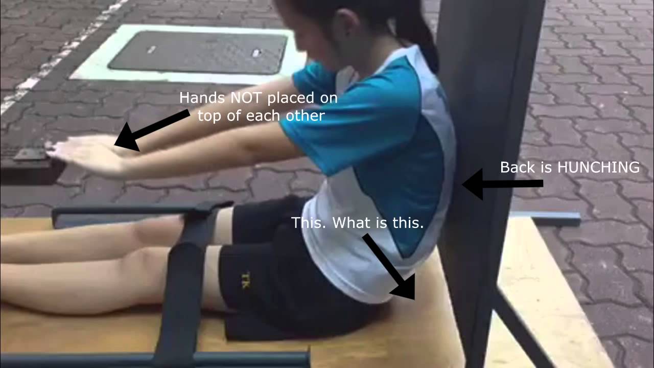How To: Do Sit & Reach Properly - YouTube