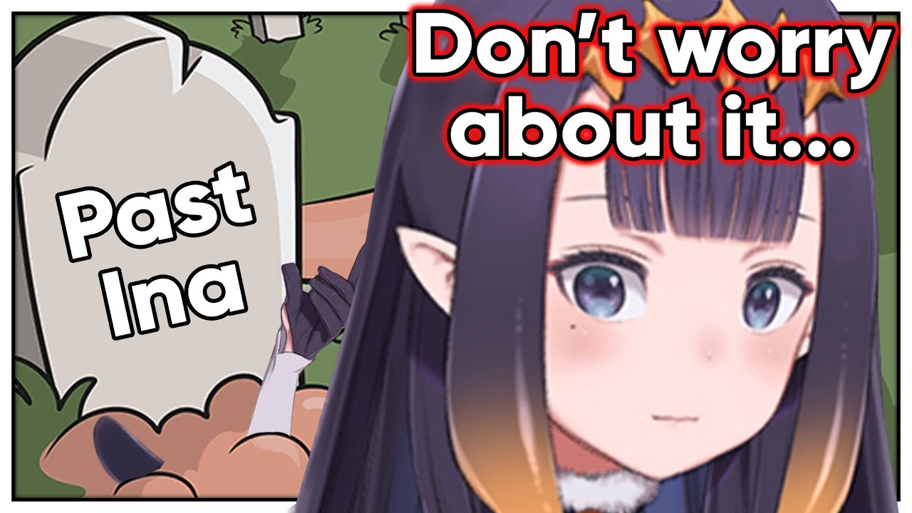 Ina accidentally showed us the remnants of Past Ina - YouTube