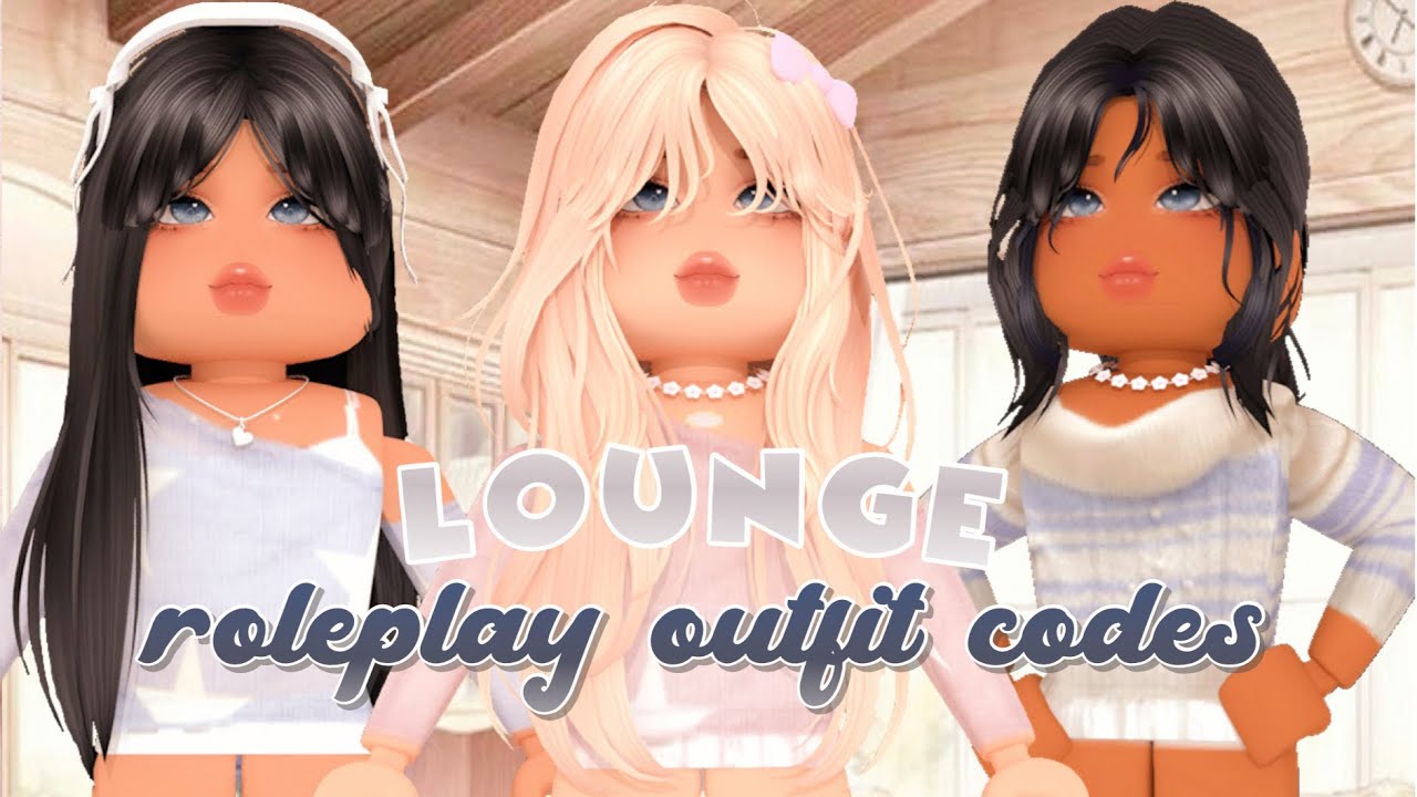 LOUNGE ROBLOX OUTFITS! | w/ codes & links | alovriee *̥ ˚ 🎧🪞 - YouTube