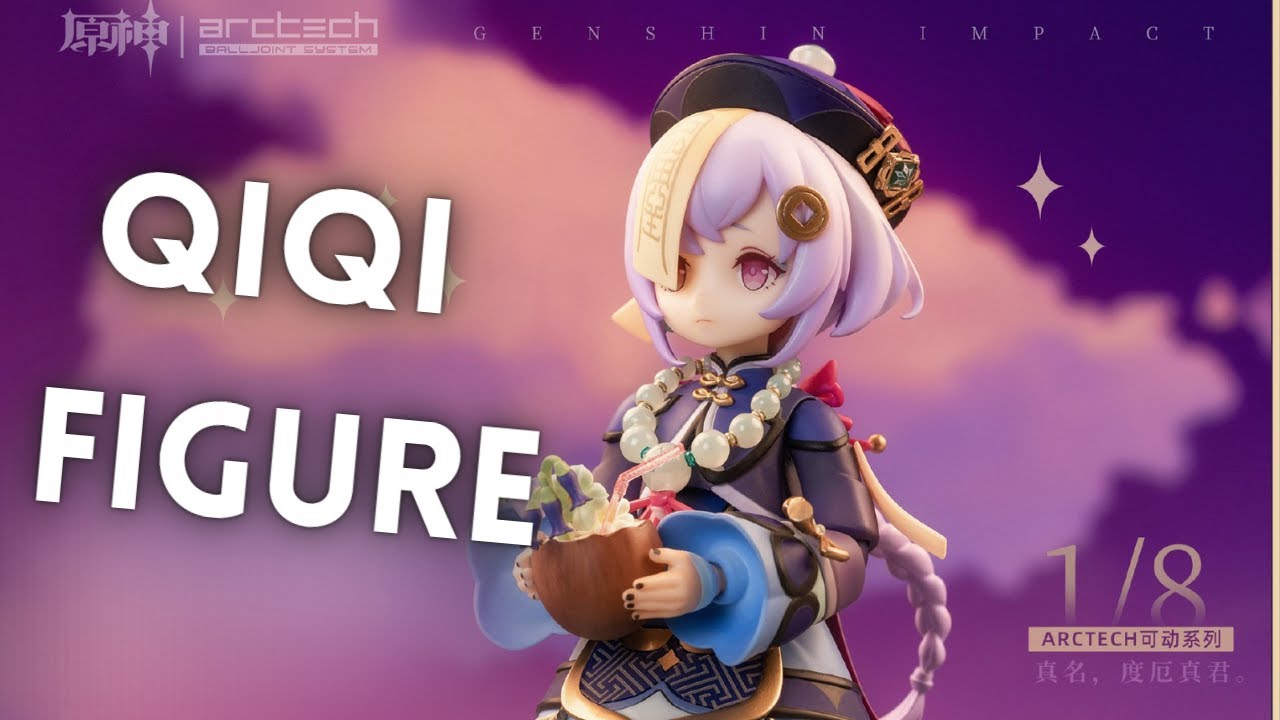 Official Qiqi Moveable Figure | Genshin x Arctech - YouTube