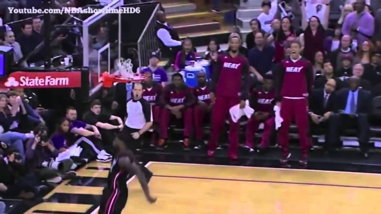 The Best Dunks of Lebron James's Career- Greatest of All Time? - YouTube