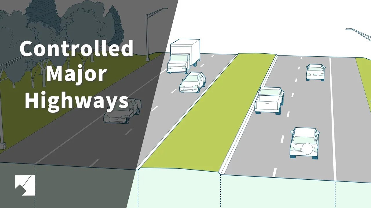 Complete Streets Design Guide: Controlled Major Highways - YouTube