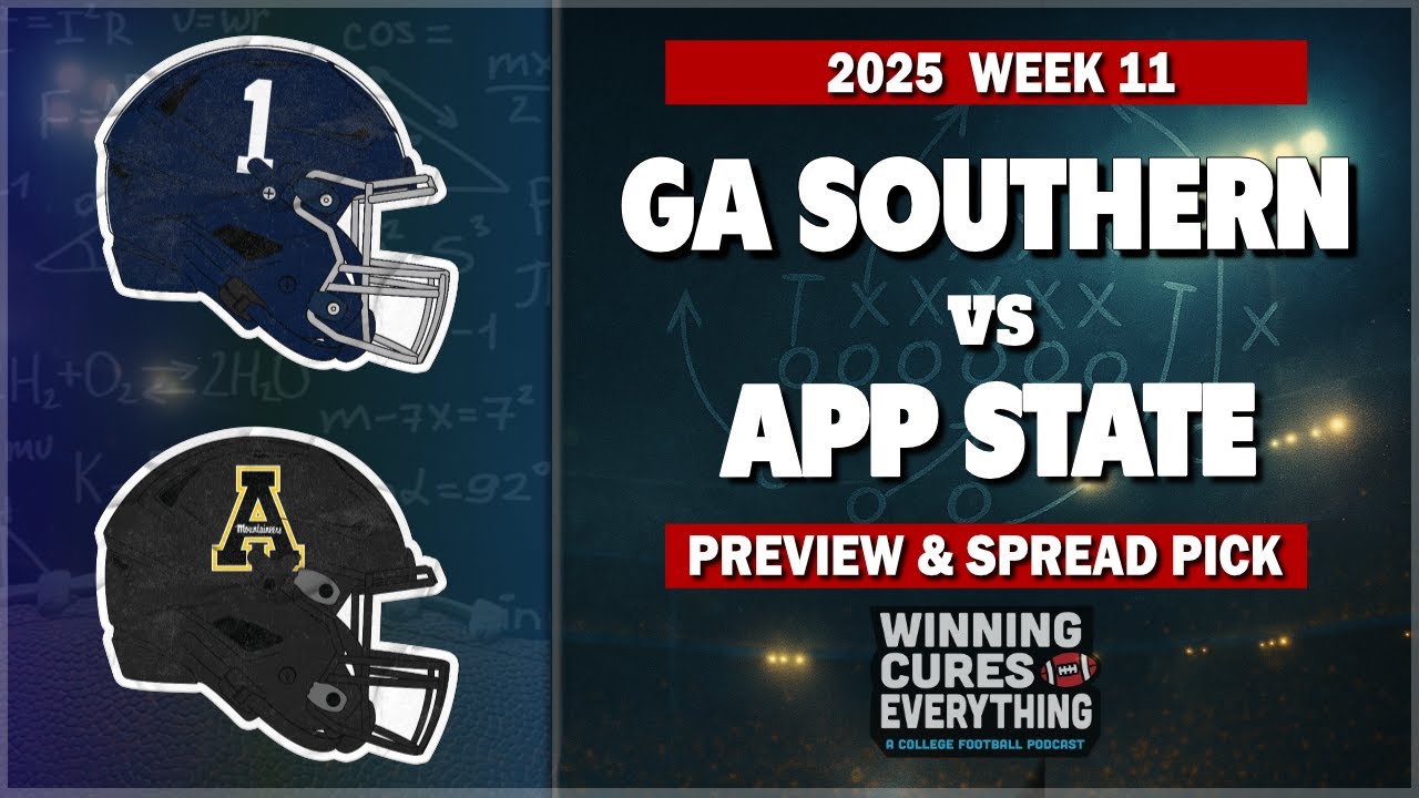 Georgia Southern vs App State Prediction & Model Picks Against the ...